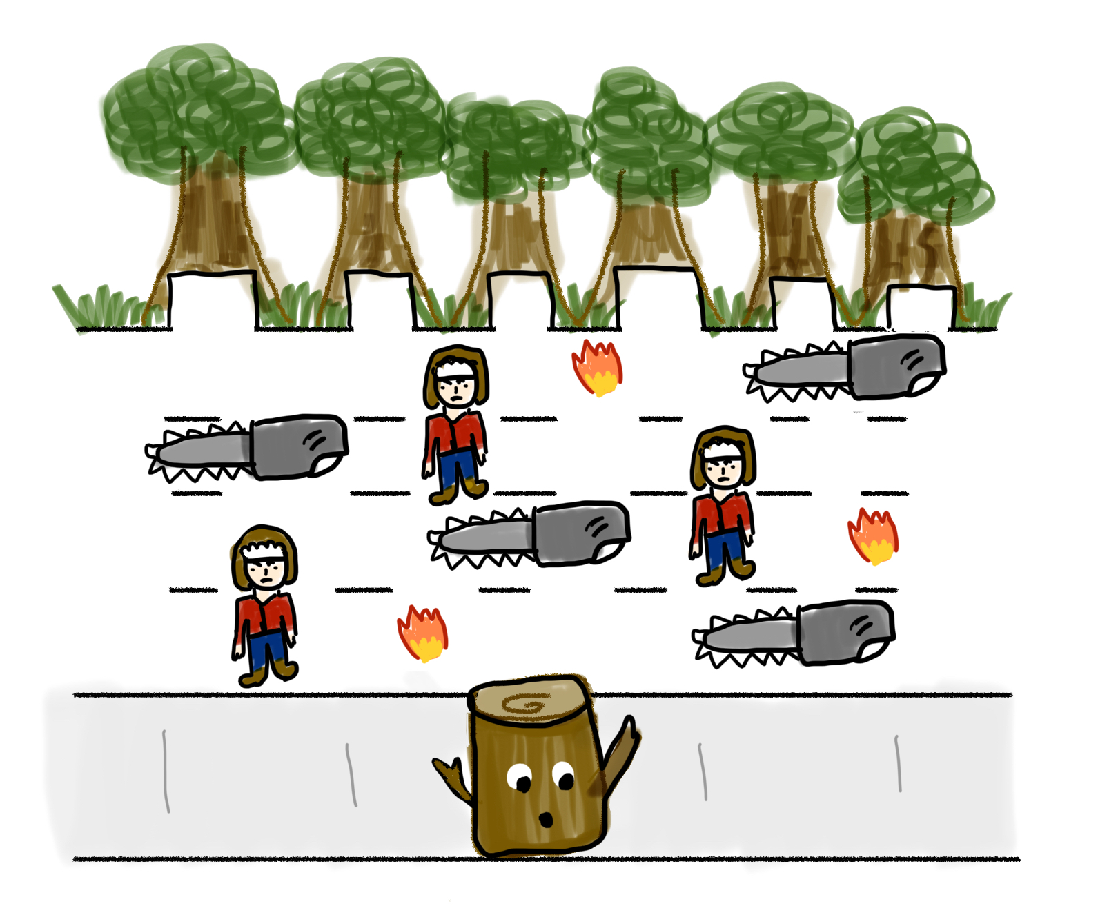 Random Log Drawing Day!